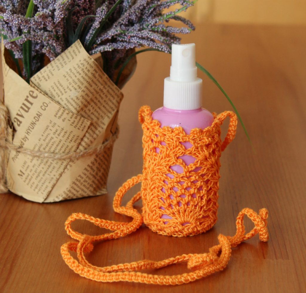 Hand Sanitizer Alcohol Spray Bottle Holder Crochet Pattern ...