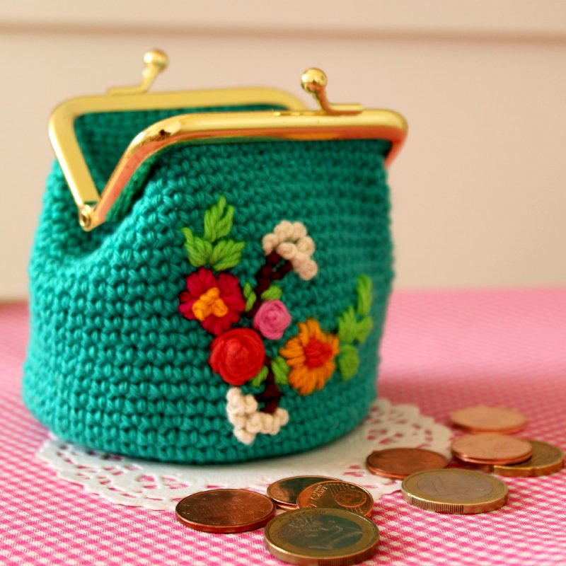 Spring Coins Purse - LiliaCraftParty